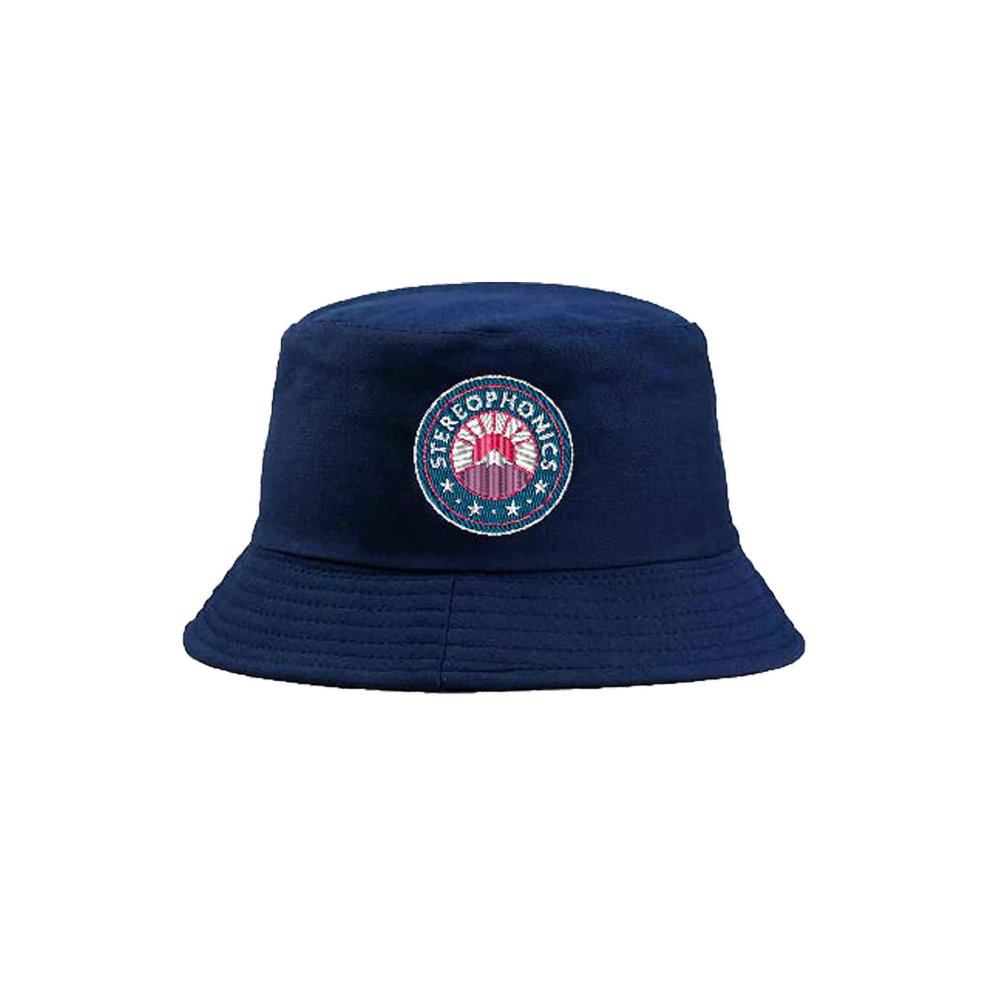Vintage Logo Navy Bucket Hat - Stereophonics Store