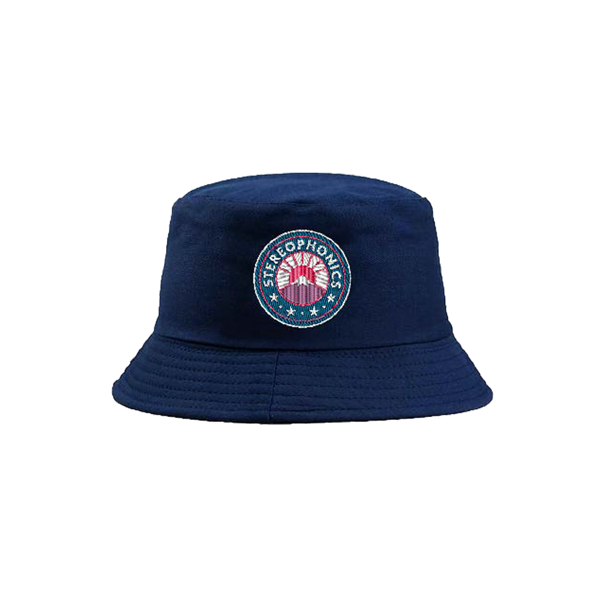 Vintage Logo Navy Bucket Hat - Stereophonics Store