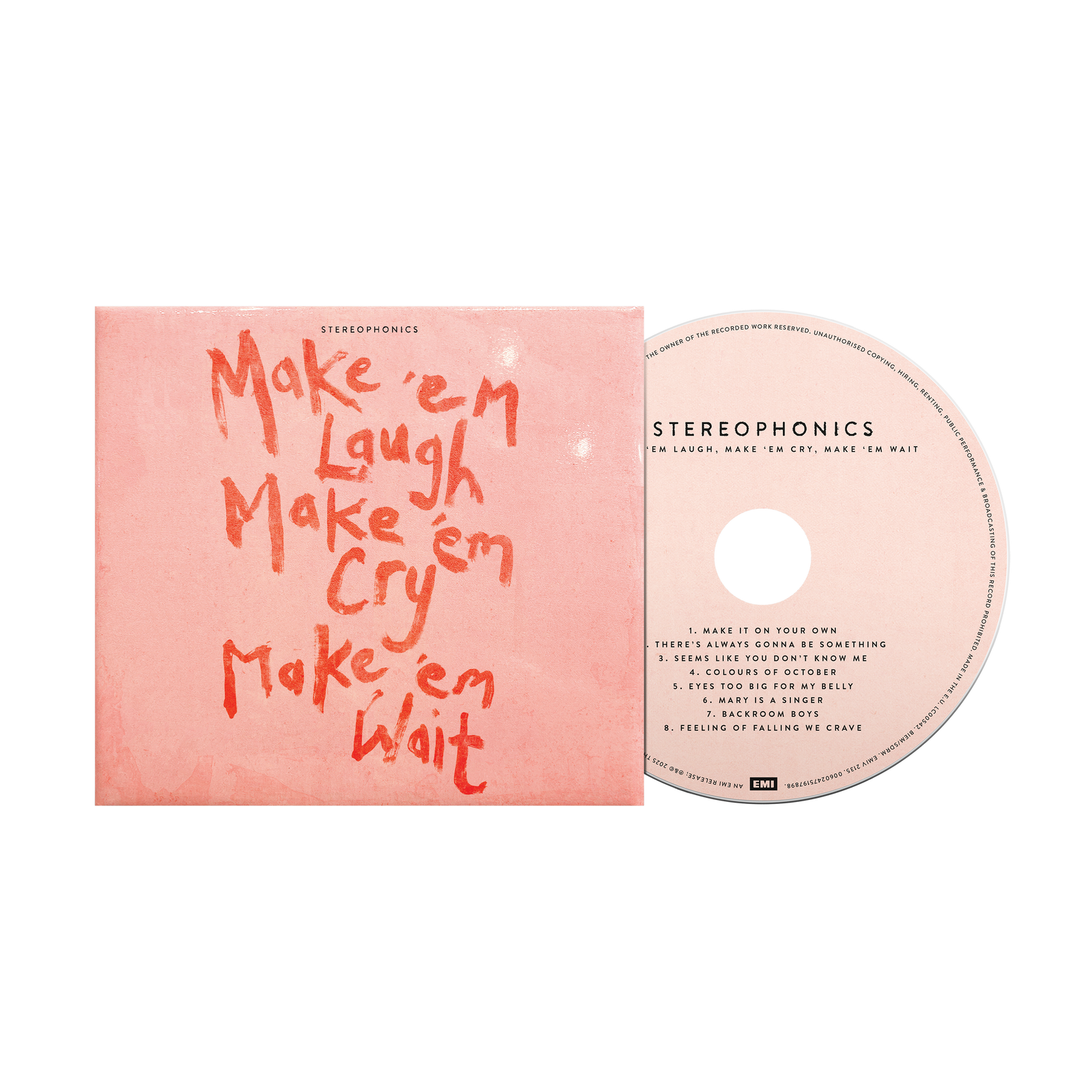 Make 'em Laugh Make 'em Cry Make 'em Wait - Stereophonics Store